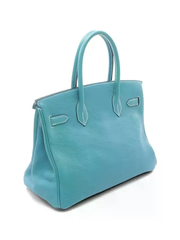 Hermès 2004 30 Birkin Tote - Blue