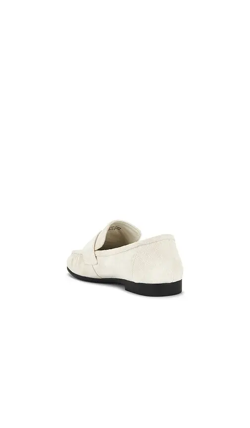 BLACK SUEDE STUDIO Arrow Loafer - Ivory