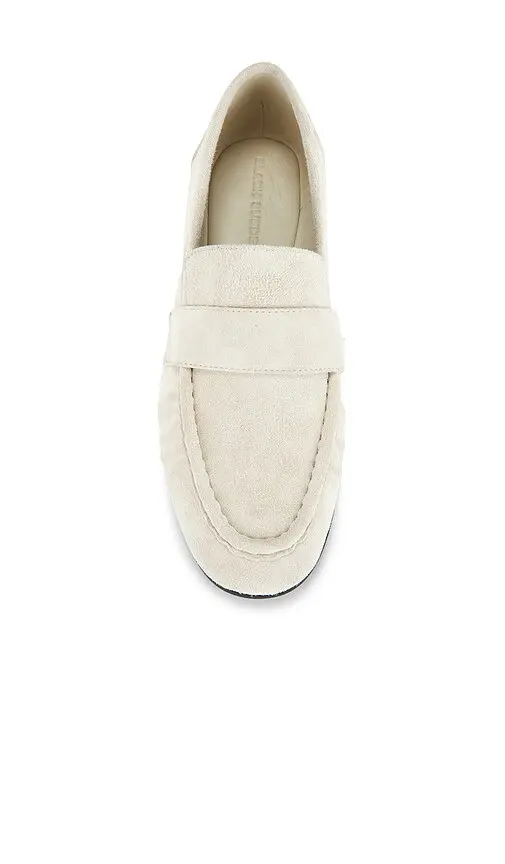BLACK SUEDE STUDIO Arrow Loafer - Ivory