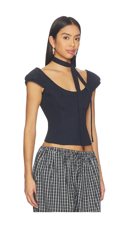 Lioness Inizio Corset With Neck-tie Detail