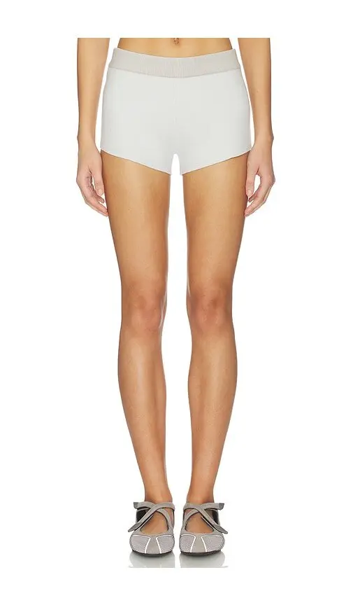 Lioness Housewife Knit Short - Light Grey
