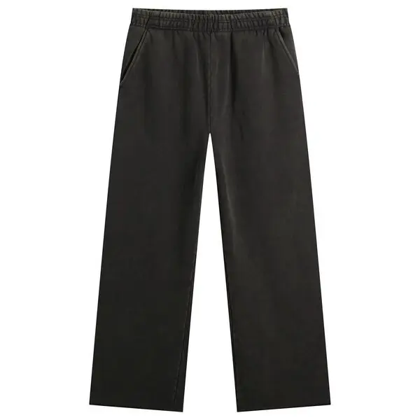 ENTIRE STUDIOS Full Wide Leg Sweatpant - Washed Black