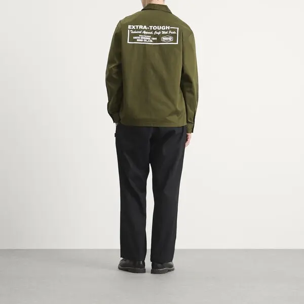 NEIGHBORHOOD Classic Long Sleeve Work Shirt 2 - Olive Drab