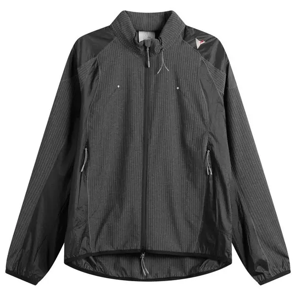 ROA Pinstriped Hooded Wind Jacket