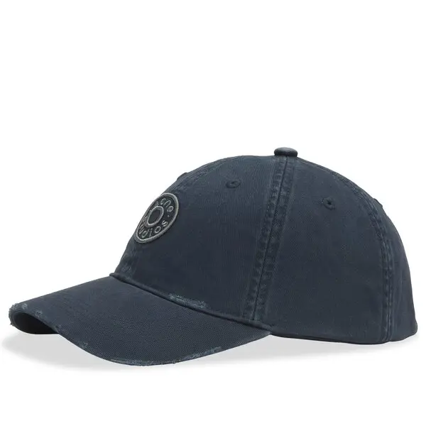 Acne Studios Carliy Small Button Cap - Dark Navy