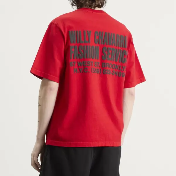 WILLY CHAVARRIA Fashion Services Standard T-shirt - Red Hot