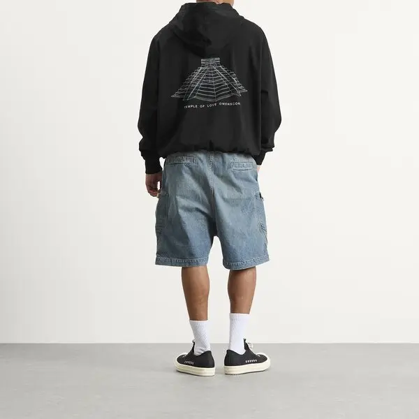 Rick Owens Temple Of Love Jersey Hoodie