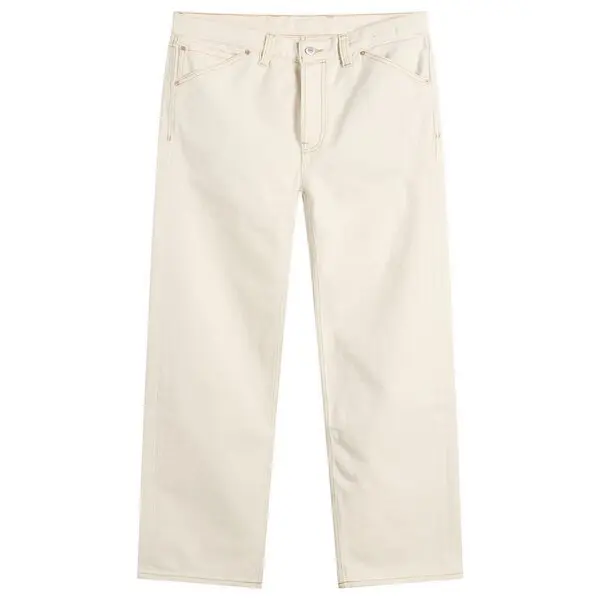 DRAKE'S Five Pocket Selvedge Jeans - Ecru
