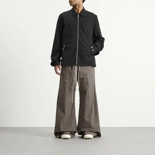 Rick Owens Zip-front Nylon Jacket - Black
