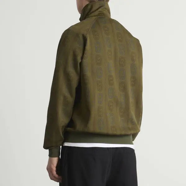 Needles Poly Jacquard Track Jacket - Olive