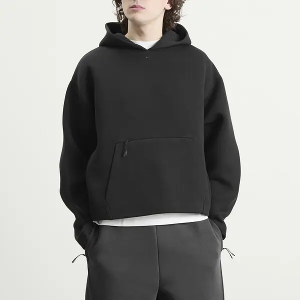 Nike Tech Pullover Hoodie - Black