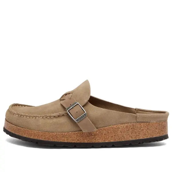 BIRKENSTOCK Buckley Braided - Taupe Suede