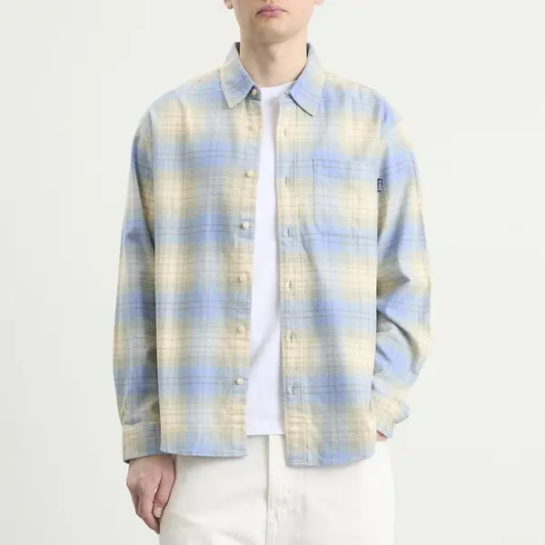 THISISNEVERTHAT Flannel Check Shirt - Yellow