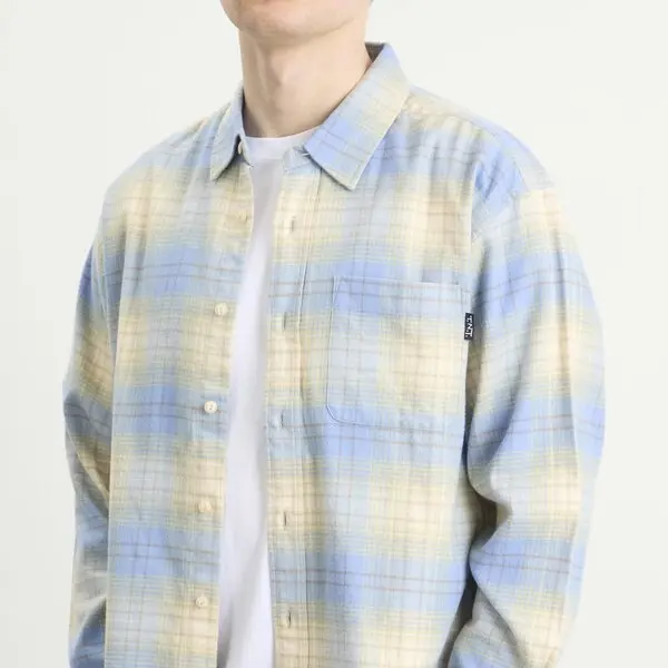THISISNEVERTHAT Flannel Check Shirt - Yellow
