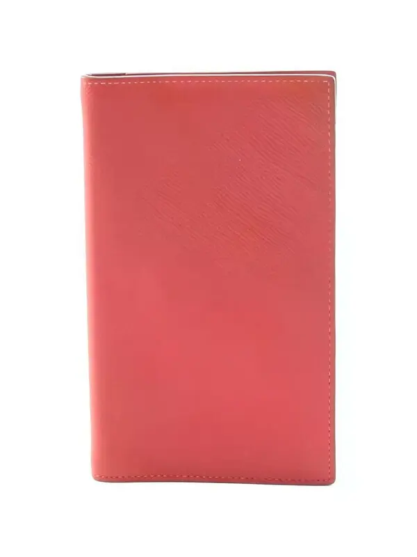 Hermès 2006 Carved Leather Agenda - Red