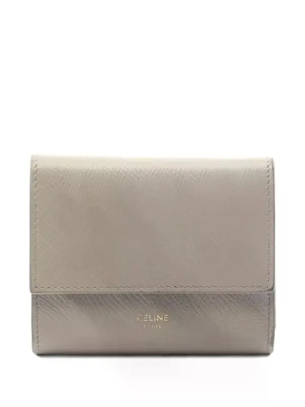 Celine Small Trifold Wallet - Neutrals