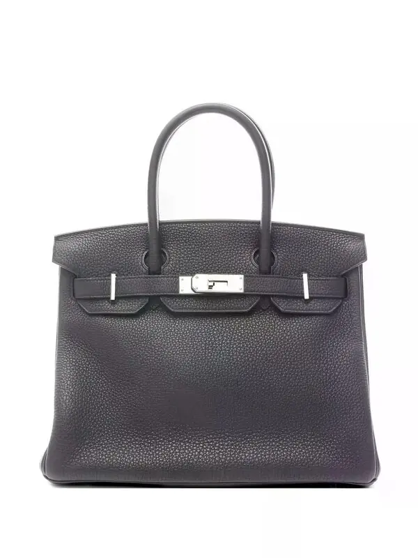 Hermès Birkin 30 Leather Handbag - Black