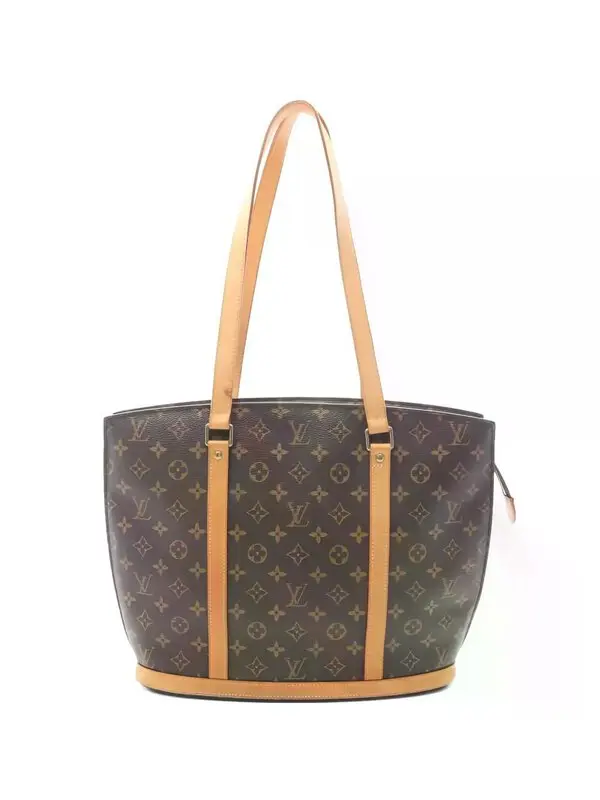 LOUIS VUITTON 2004 Babylon Monogram Tote Bag - Brown