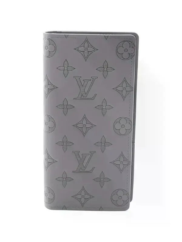 LOUIS VUITTON 2021 Portefeuil Brother Monogram Leather Wallet - Grey