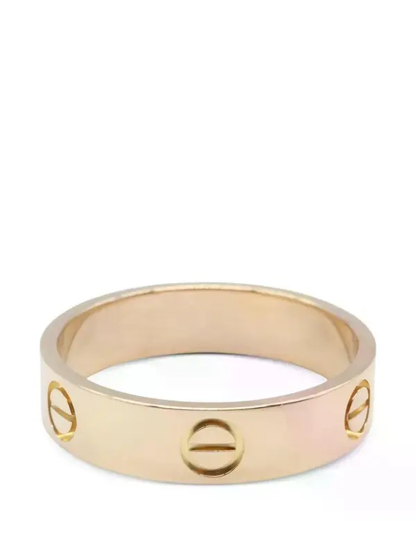 CARTIER Love Band Ring - Pink