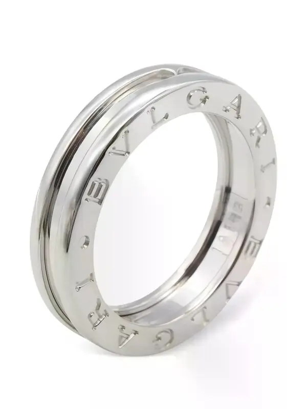 BVLGARI 2010 18kt White Gold B.zero1 Ring