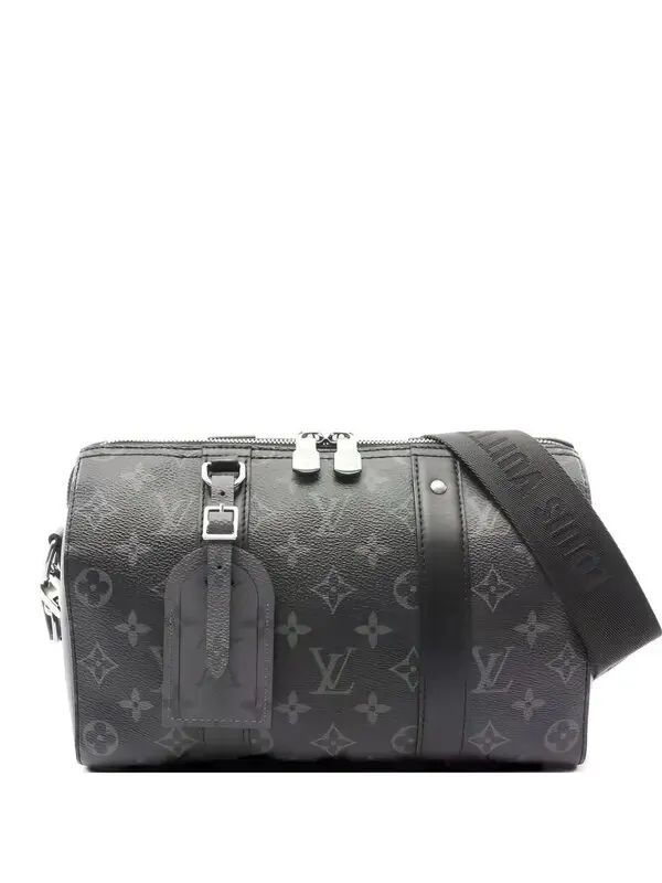 LOUIS VUITTON 2021 City Keepall Monogram - Black