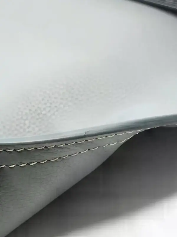 Dior Saddle Leather Messenger Bag - Grey
