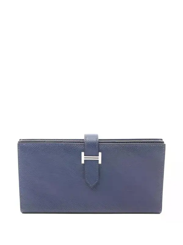 Hermès 2023 Bi-fold Wallet - Blue