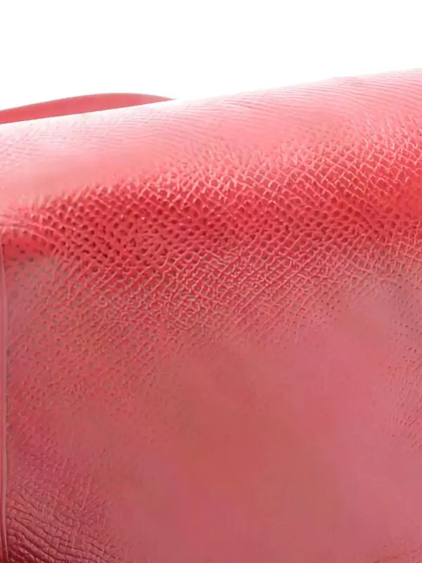 Hermès 1992 Balle De Golf Shoulder Bag - Red
