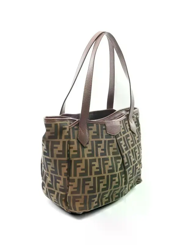 Fendi 2010s Zucca Shoulder Bag