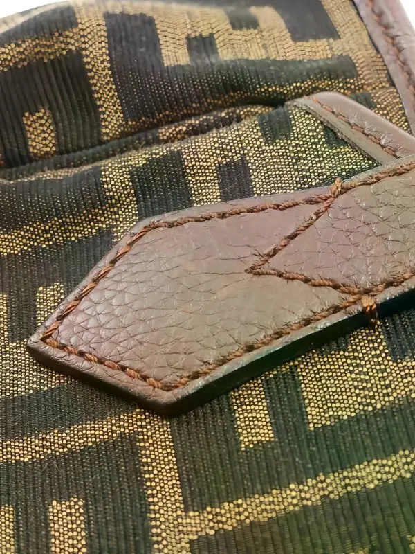 Fendi 2010s Zucca Shoulder Bag
