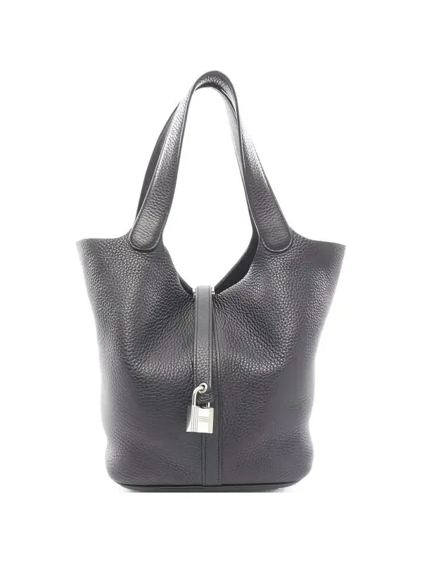 Hermès 2020 Mm Picotin Lock Handbag - Black