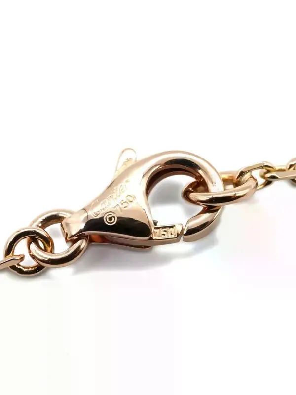 Cartier Trinity Diamond Pendant Necklace - Pink