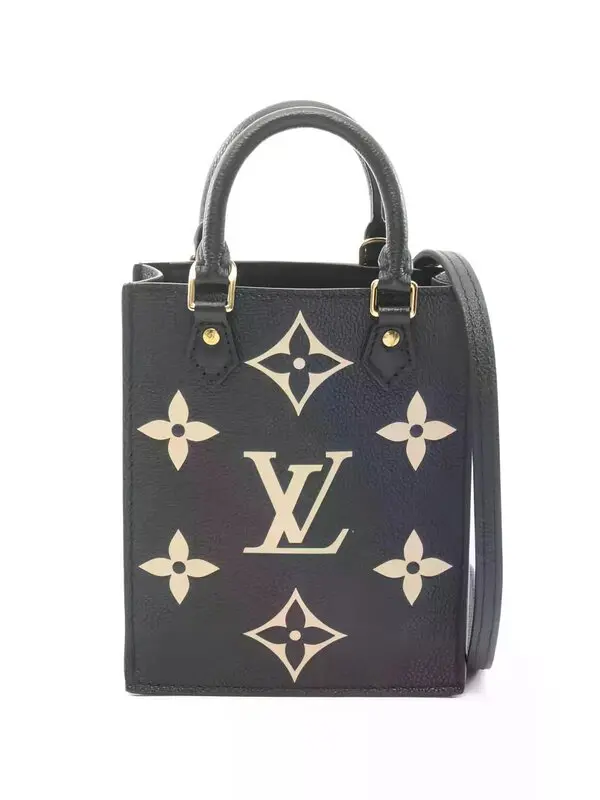 LOUIS VUITTON 2021 Petite Sac Plat Empreinte Tote - Black