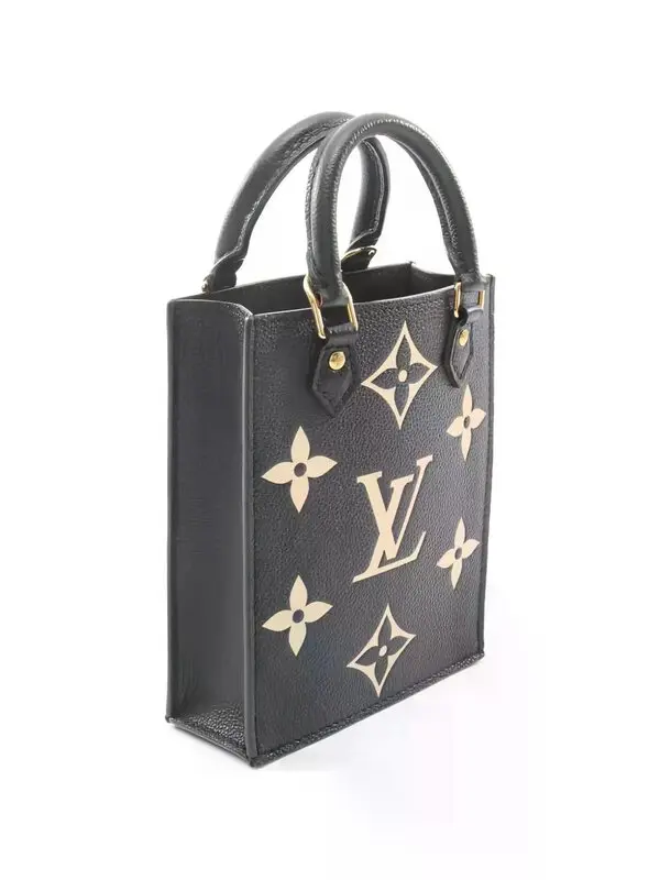 LOUIS VUITTON 2021 Petite Sac Plat Empreinte Tote - Black