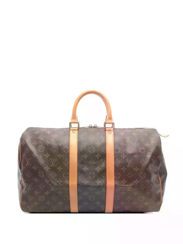 LOUIS VUITTON 1993 Keepall 45 Luggage - Brown