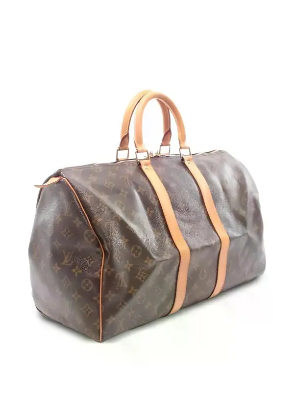 LOUIS VUITTON 1993 Keepall 45 Luggage - Brown