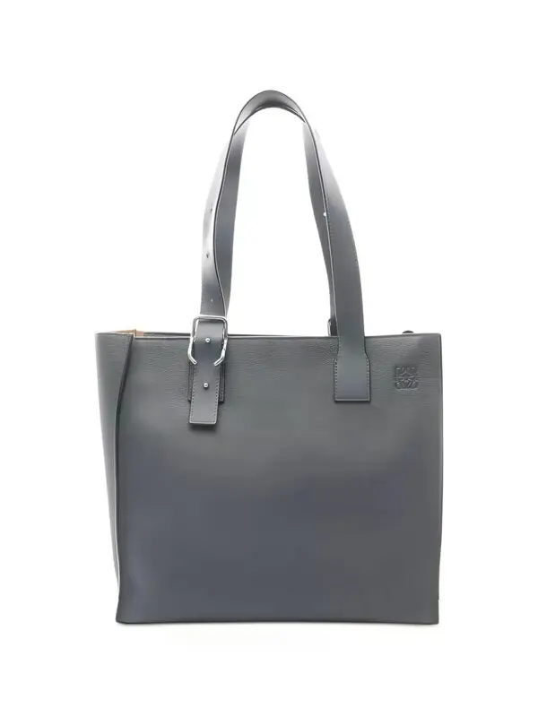 Loewe 2010s Zip-fastening Tote Bag - Blue