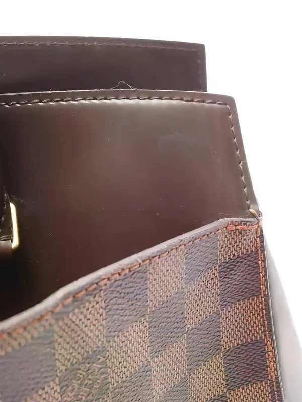 LOUIS VUITTON 2014 Mm Rivoli Damier Ebène Tote Bag - Brown
