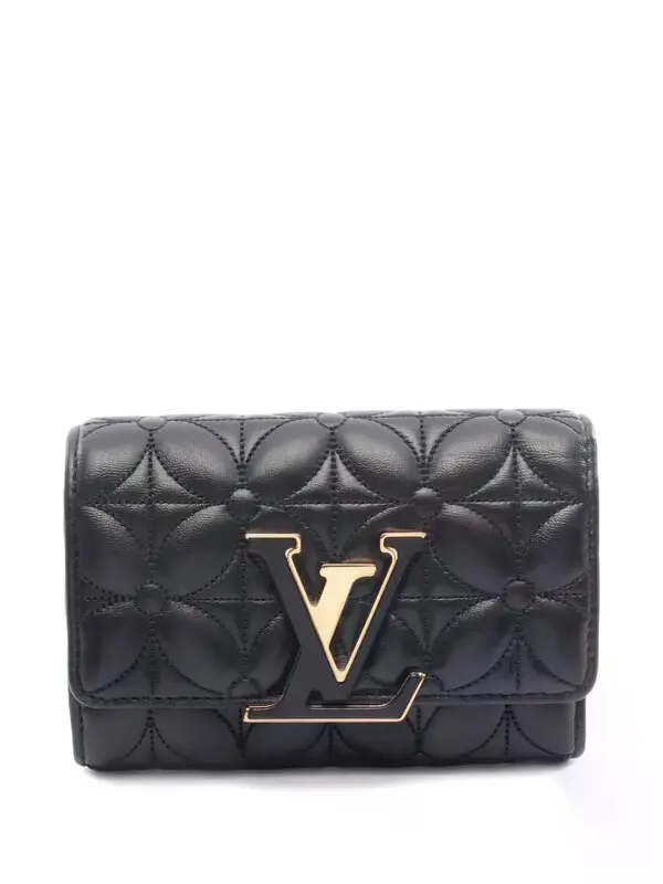 LOUIS VUITTON 2021 Portefeuille Capucines Wallet - Black