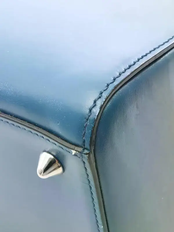 Dior Lady Leather Tote Bag - Blue