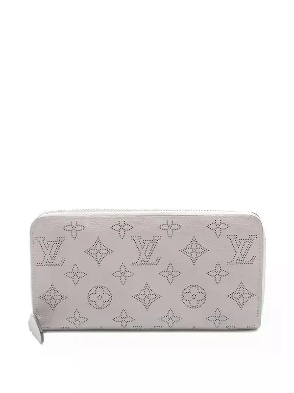 LOUIS VUITTON 2010s Zippy Monogram Wallet - Grey