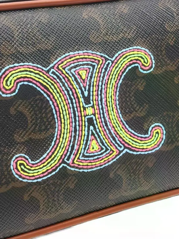 Celine 2010s Triomphe Mini Camera Bag