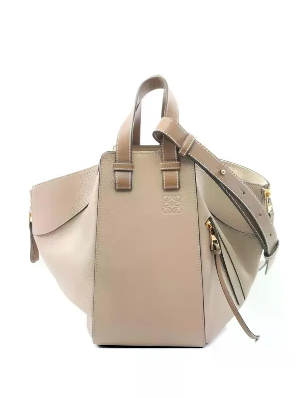 Loewe 2010s Small Hammock Leather Handbag