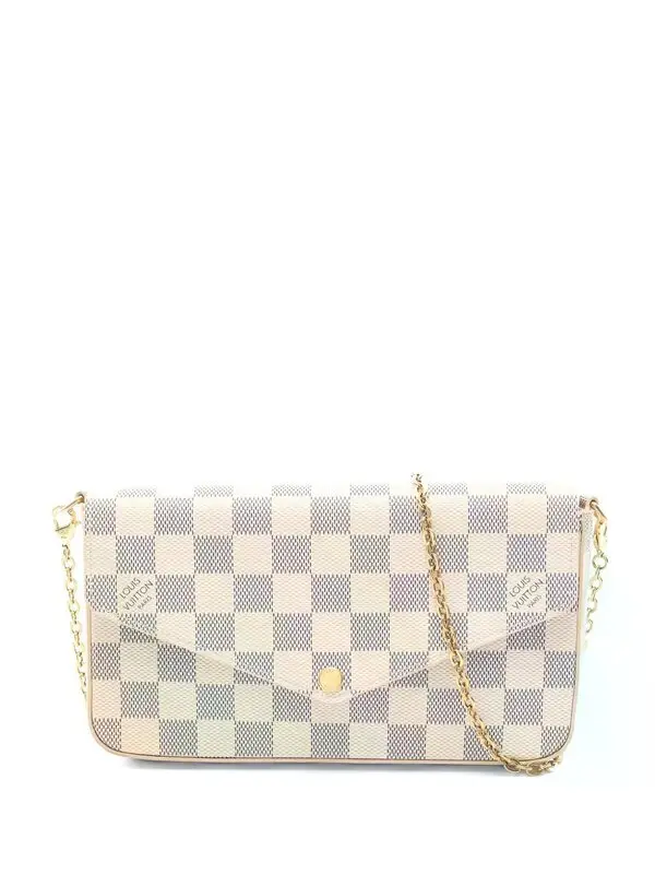 LOUIS VUITTON Chain-strap Crossbody Bag - Neutrals