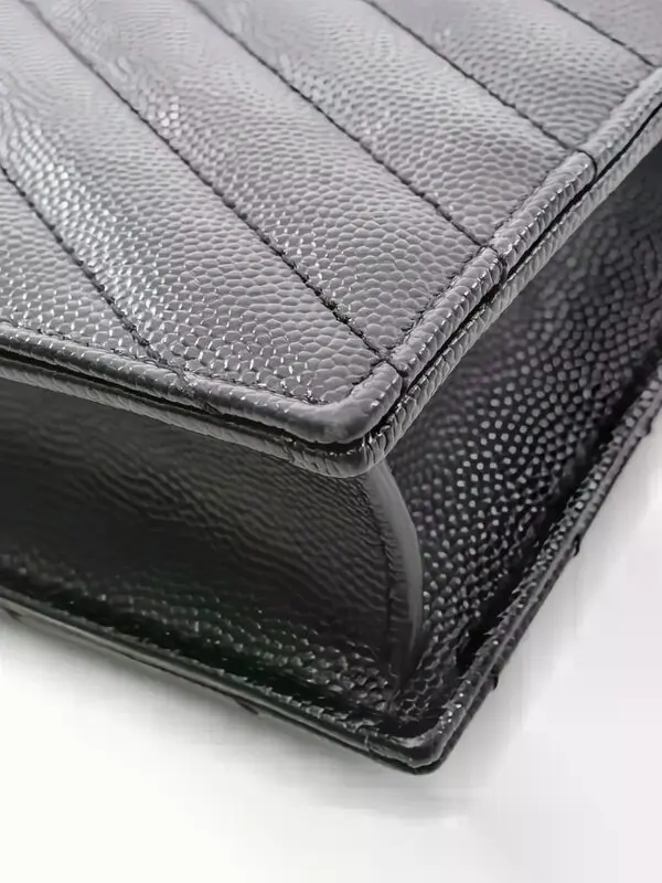 Saint Laurent 2010s Chevron Chain Cross Body Bag