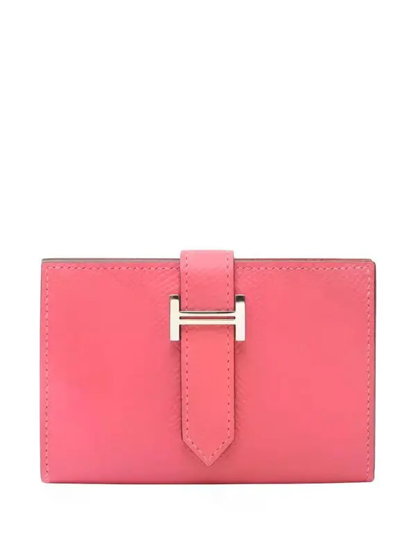 Hermès 2024 Mini Bearn Azalea Card Case - Pink