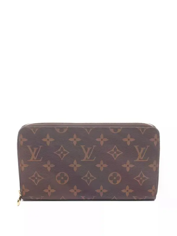 LOUIS VUITTON 2010s Long Zippy Monogram Wallet - Brown