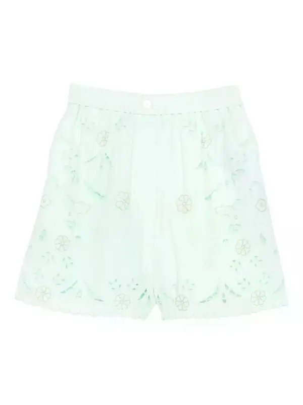FORTE_FORTE Floral Embroidery Trousers