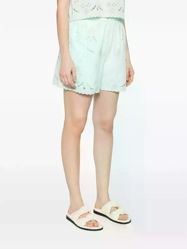 FORTE_FORTE Floral Embroidery Trousers